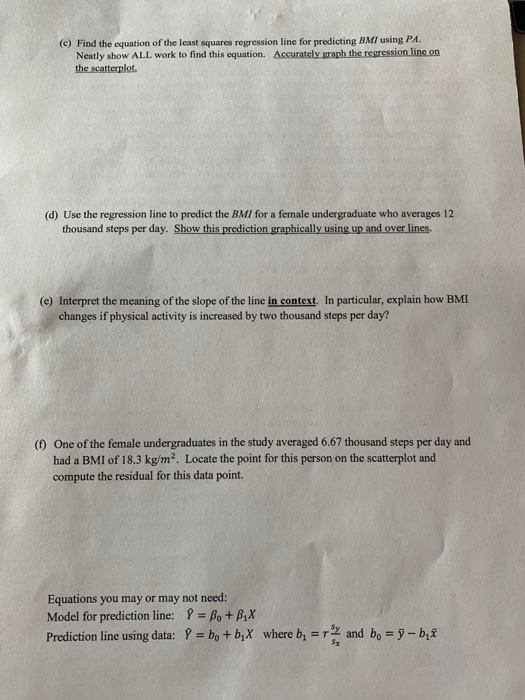 Solved Decrease in physical activity is considered to be a | Chegg.com
