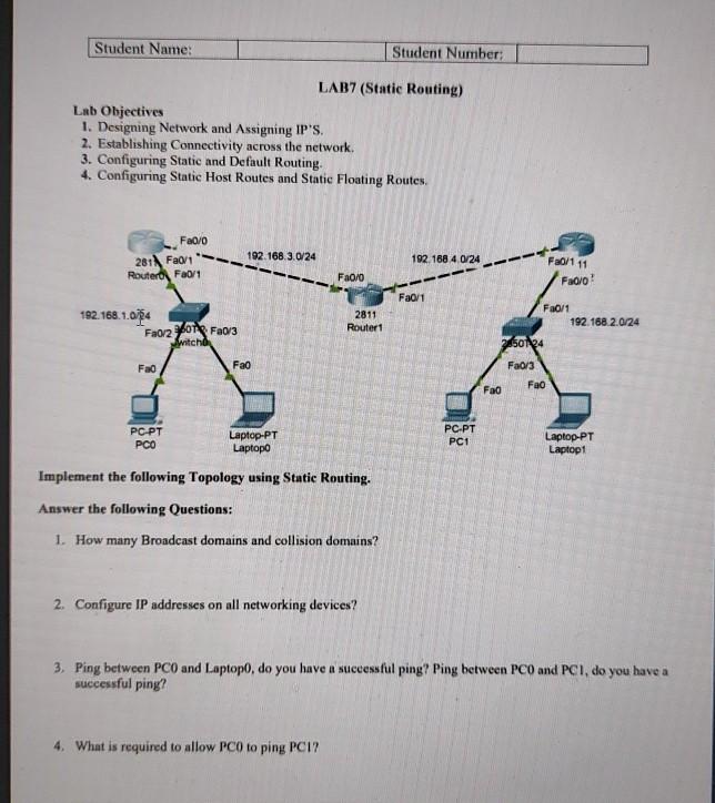 Solved create the same topology as given and answer the | Chegg.com