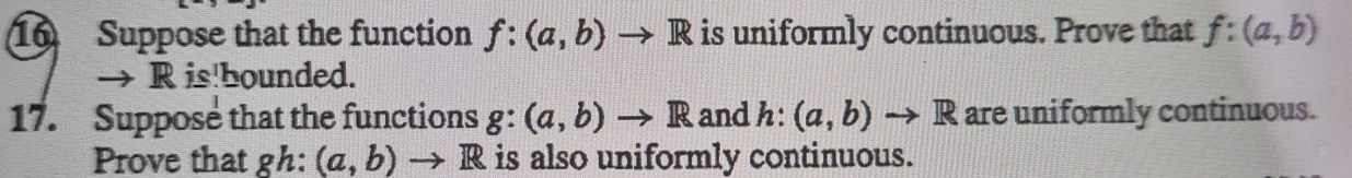 Solved (10) ﻿Suppose that the function f:(a,b)→R ﻿is | Chegg.com