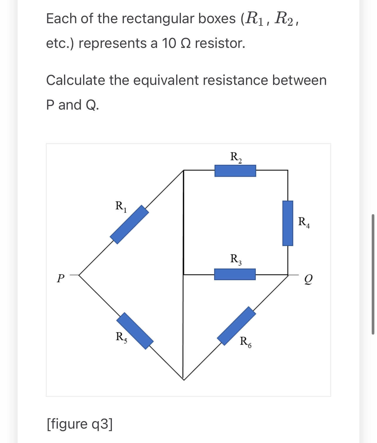 Solved Each of the rectangular boxes , ﻿etc.) ﻿represents a | Chegg.com