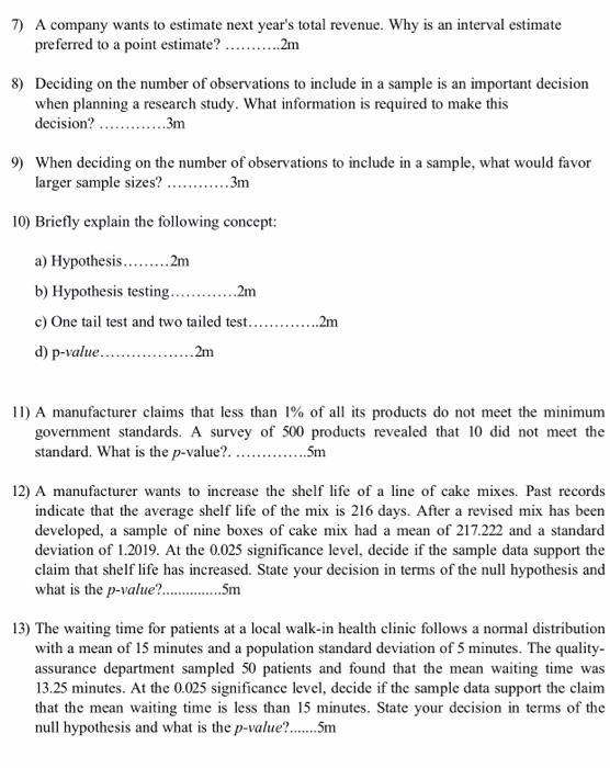 Solved QUESTIONS 1) Briefly explain the following concept: | Chegg.com