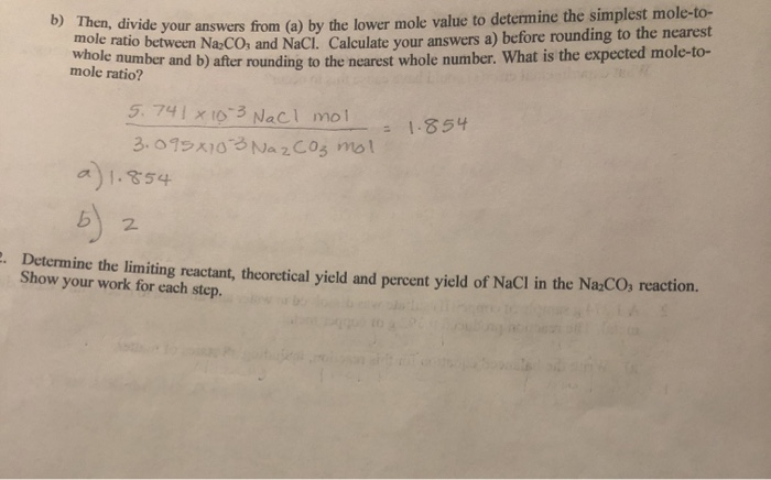 Solved Determine the limiting reactant, theoretical yield | Chegg.com