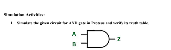 Solved Simulation Activities: 1. Simulate the given circuit | Chegg.com