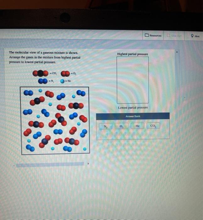 Solved Suppose there is a gaseous mixture of nitrogen and | Chegg.com