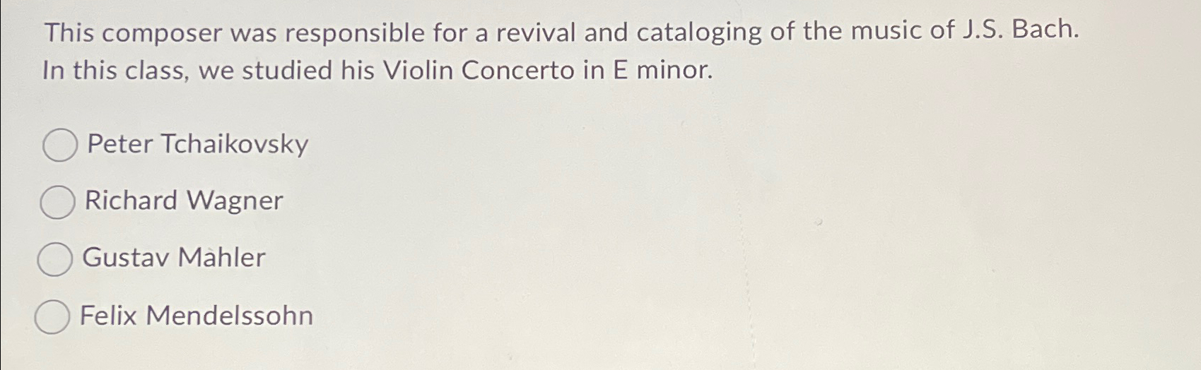 Solved This composer was responsible for a revival and | Chegg.com