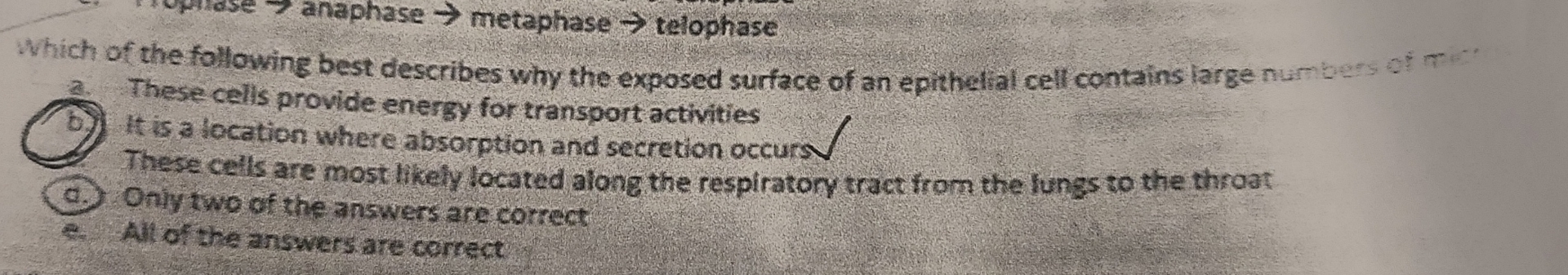 Solved Which of the following best describes why the exposed | Chegg.com
