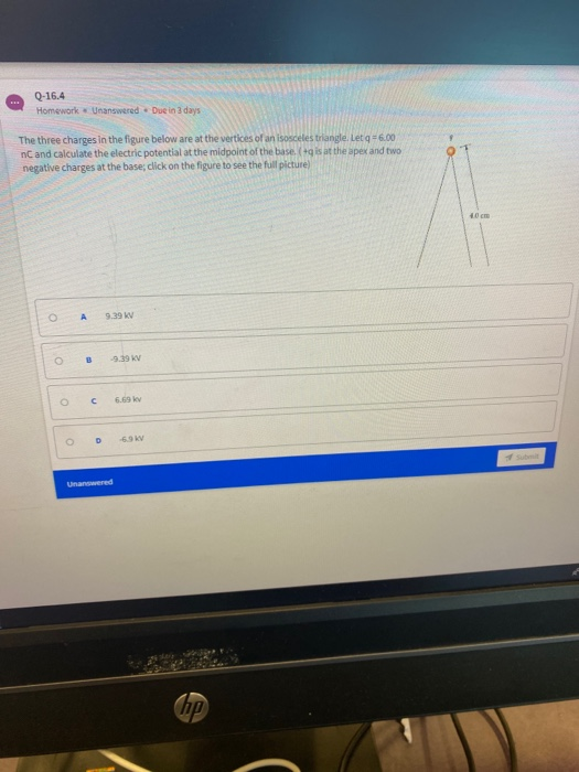 Solved Question 3 Homework. Unanswered. Due in 3 days A | Chegg.com