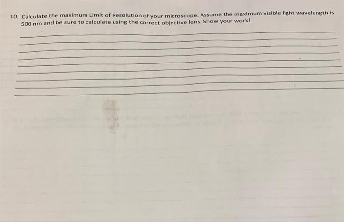 Solved 3 when using the compound light microscopes from the | Chegg.com