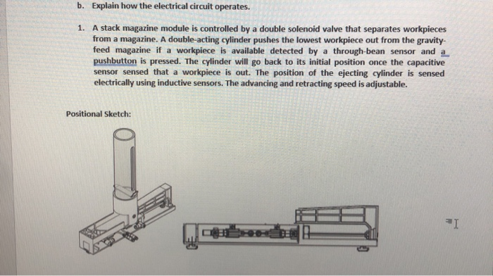 b. Explain how the electrical circuit operates. 1. A | Chegg.com