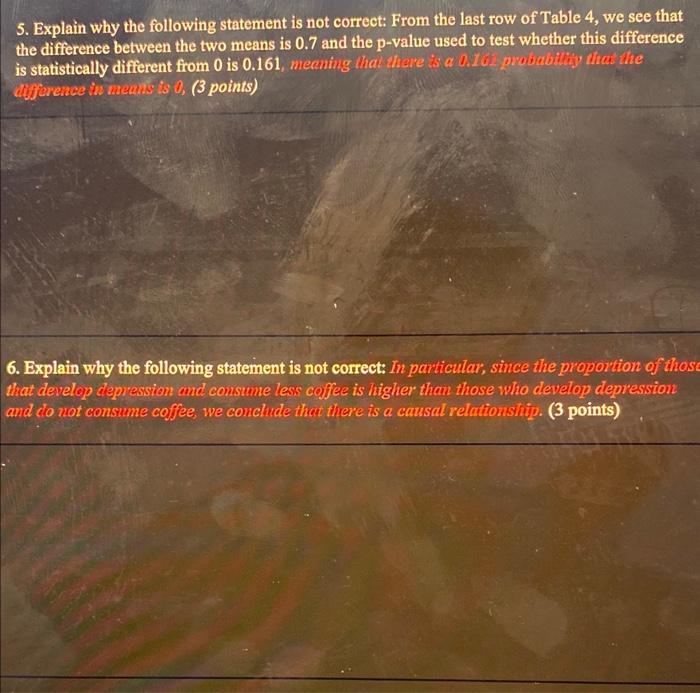 Solved 5. Explain why the following statement is not | Chegg.com