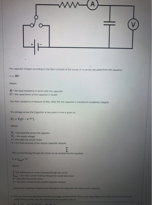 Solved 3 Plot Your Linearized Data Some Function Of 6288