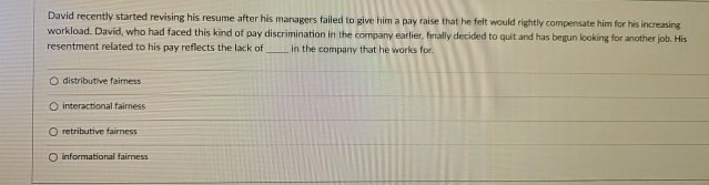 Solved David recently started revising his resume after his | Chegg.com