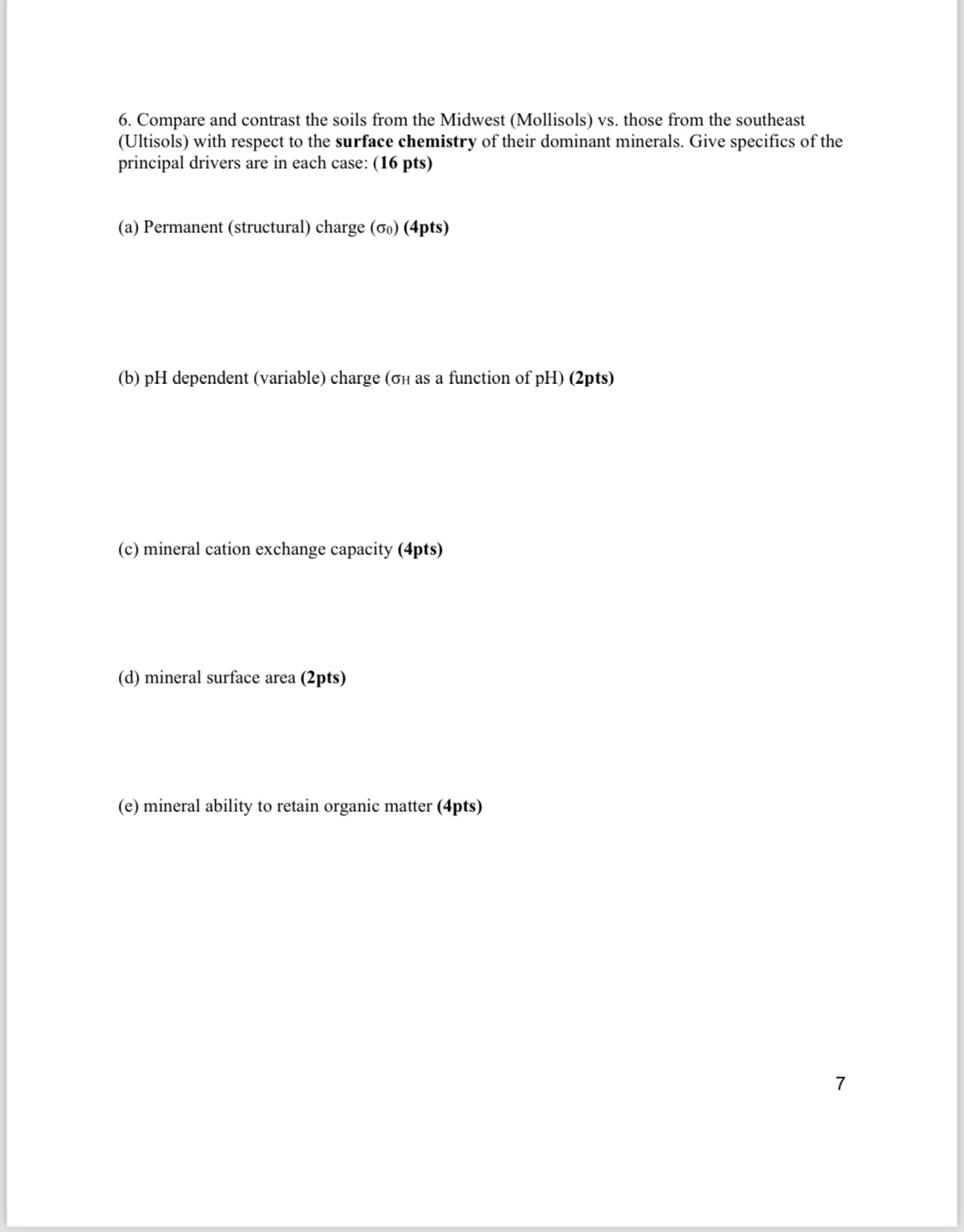 Solved Compare and contrast the soils from the Midwest | Chegg.com