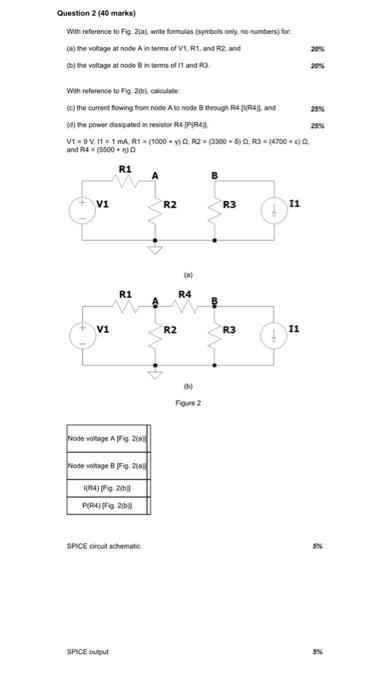 Solved please show part c and d in ltspice with circuit | Chegg.com
