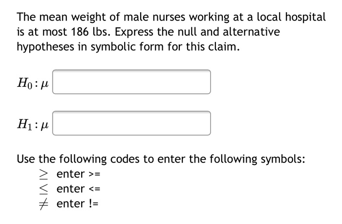 Weighted Mean Symbol