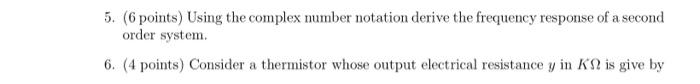 Solved (6 points) Using the complex number notation derive | Chegg.com
