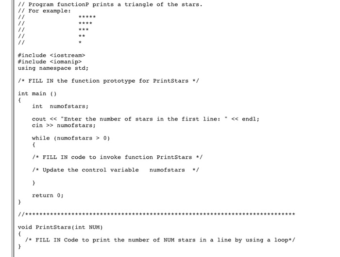 Solved Lab Exercise On Functions • Get A Copy Of The
