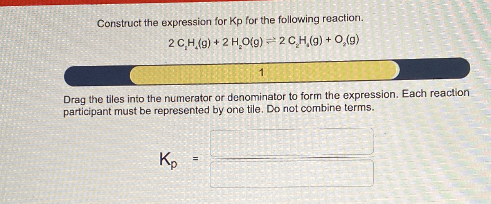 Solved Construct the expression for Kp ﻿for the following | Chegg.com