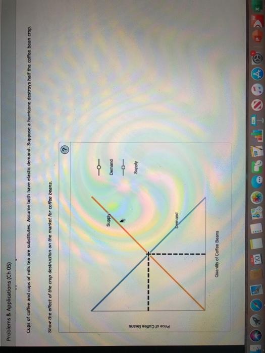 Solved Problems & Applications (Ch 05) Cups of coffee and | Chegg.com