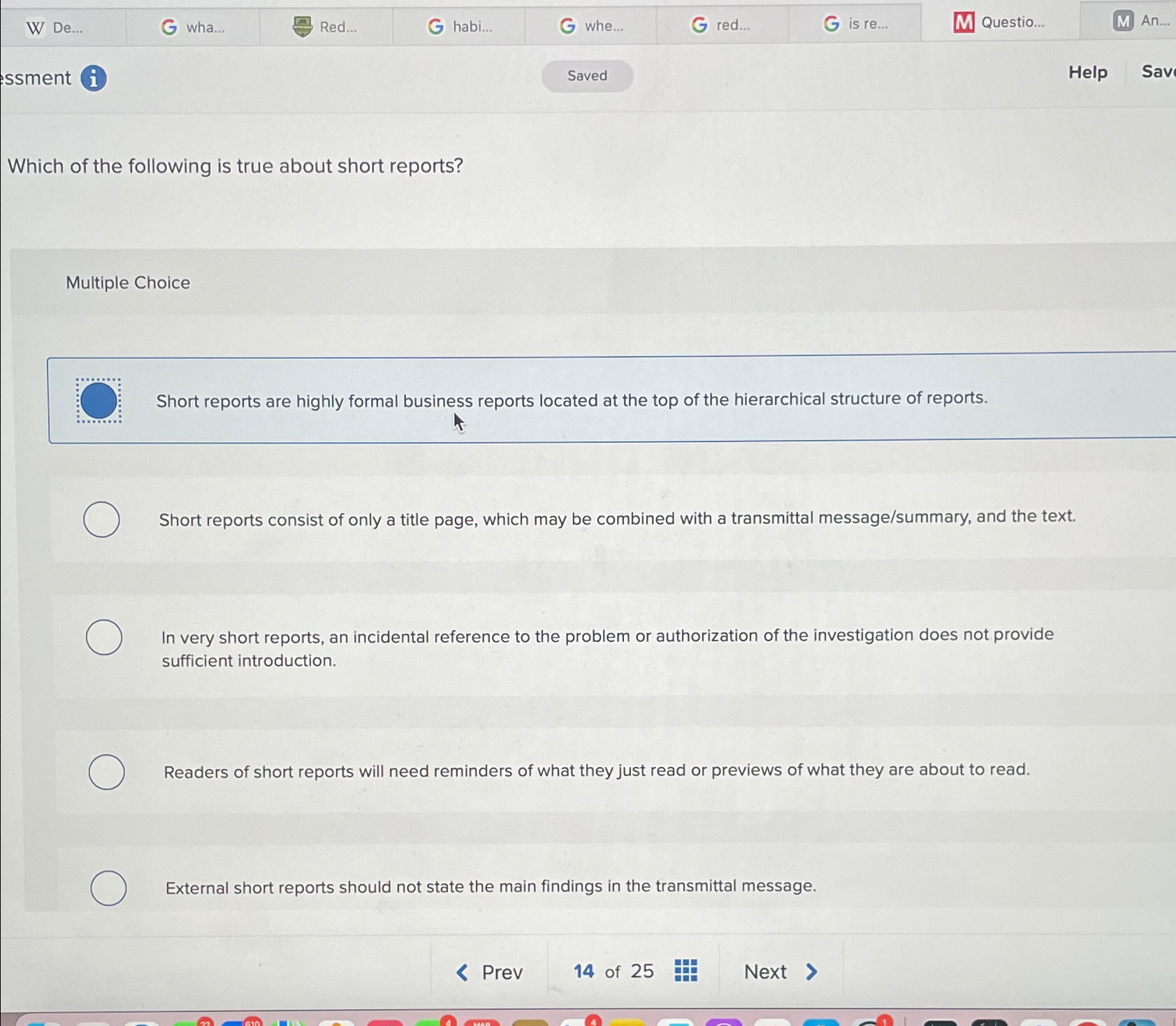 Solved W De...wha...Red...habi...whe...red...is | Chegg.com
