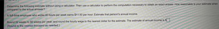 Solved Estimate the product by rounding the numbers so that | Chegg.com