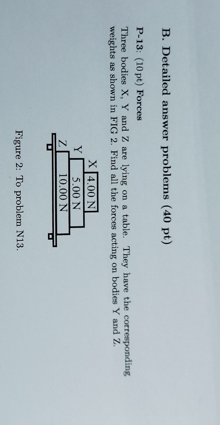 Solved B. ﻿Detailed answer problems (40 ﻿pt)P-13: (10 ﻿pt) | Chegg.com