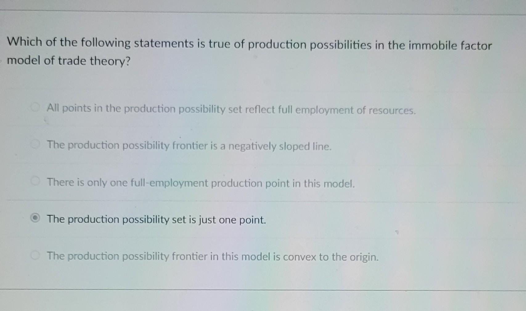 Solved Which of the following statements is true of | Chegg.com