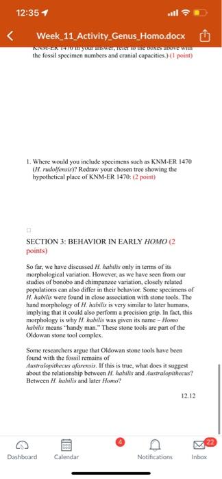 Name: Spring 2022 Anth 196 Week 11 Assignment: The | Chegg.com