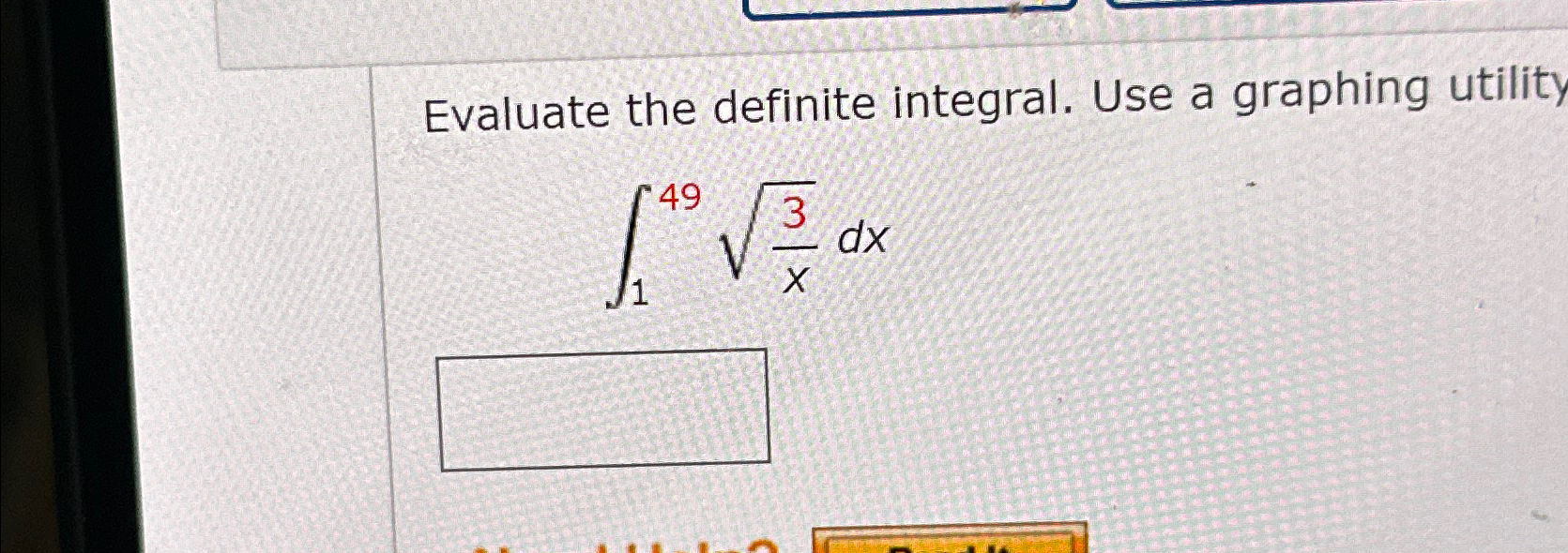 Solved Evaluate the definite integral. Use a graphing | Chegg.com