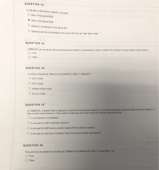 Solved QUESTION 16 Logical link control layer handles packet | Chegg.com