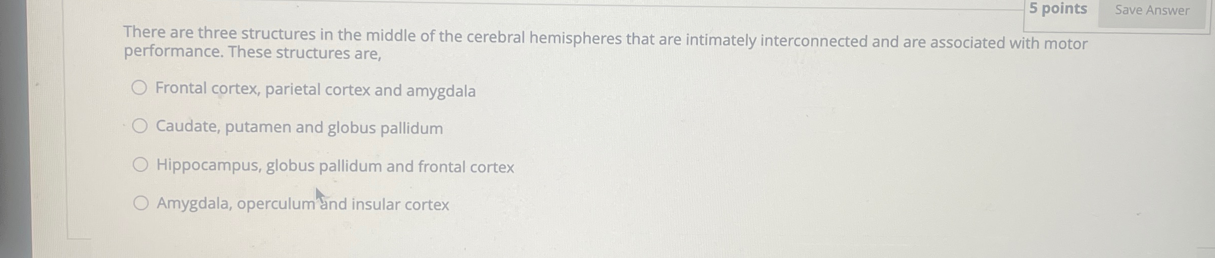 Solved 5 ﻿pointsThere are three structures in the middle of | Chegg.com