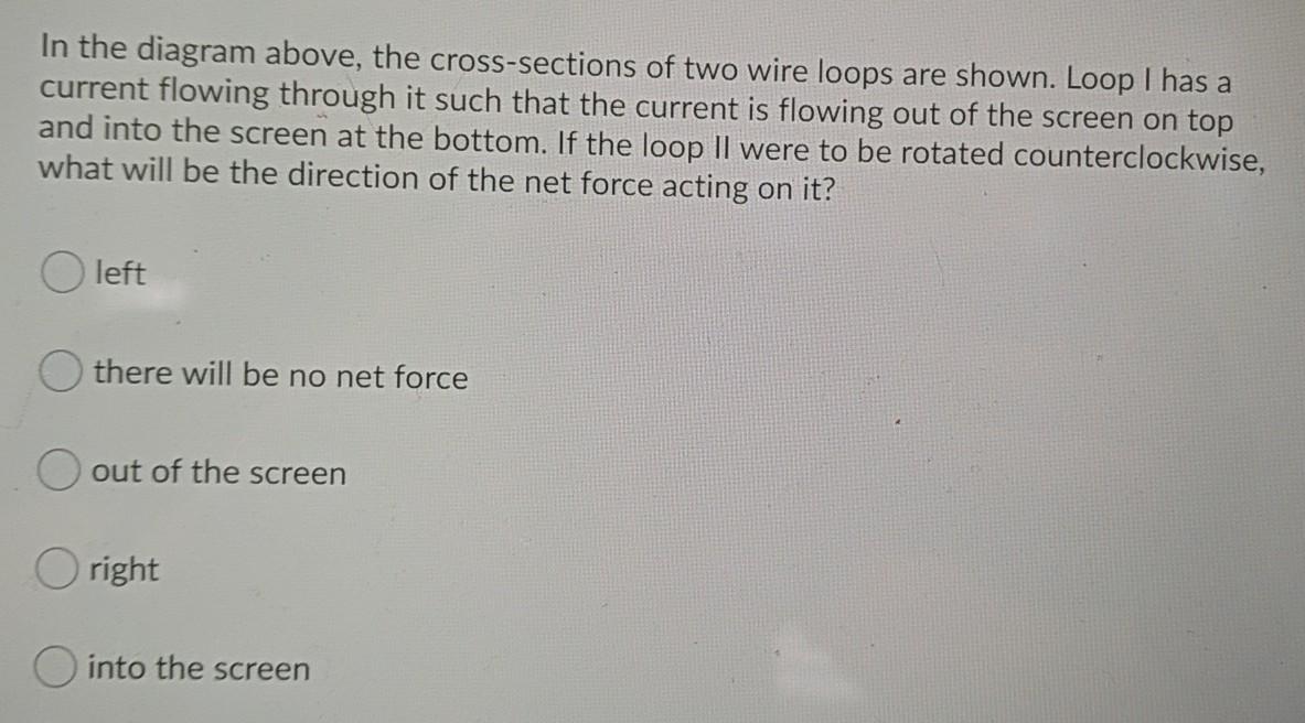 Solved Loop II ( Loop | In the diagram above, the | Chegg.com