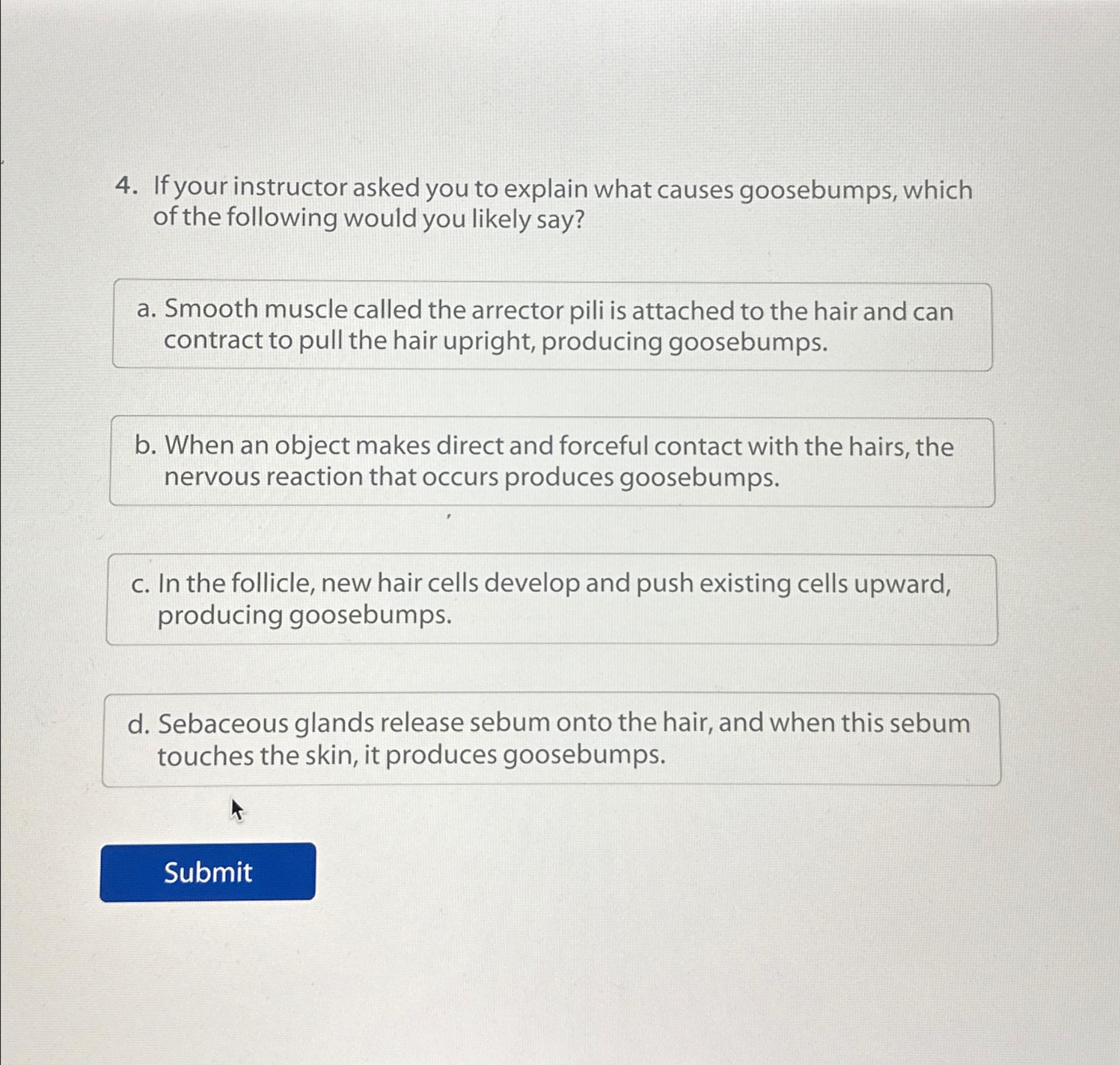 Solved If your instructor asked you to explain what causes | Chegg.com