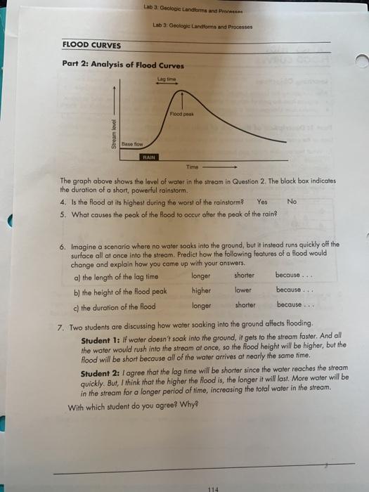 Solved Lab 3 Gece Landons and Pro Lab 3 Ceclogie Landforms | Chegg.com