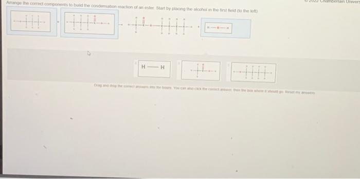 Solved Arrange the correct components to build the | Chegg.com