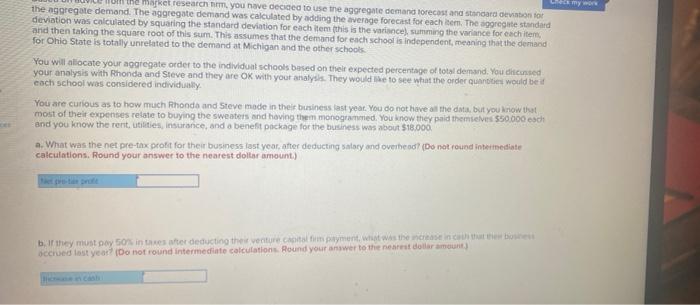 Solved Analytics Exercise 20-1 (Algo) BigtoSweaters.com is a | Chegg.com