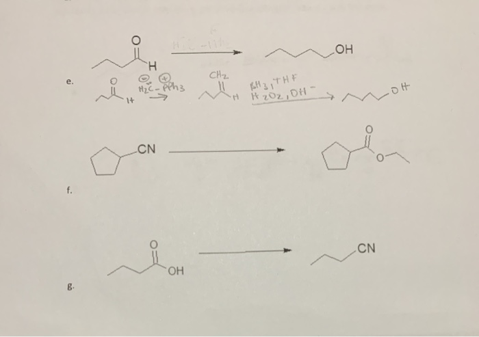 Solved Using any reagents necessary, provide a stepwise | Chegg.com