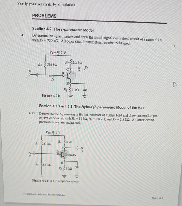 Solved Section 4 2 The R Parameter Model 1 1 Determine The