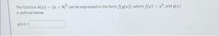 Solved Given functions g(x)=x1 and p(x)=x2−4, state the | Chegg.com