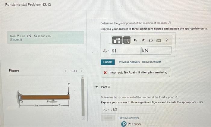 Solved Fundamental Problem 12.13 Determine the y-component | Chegg.com