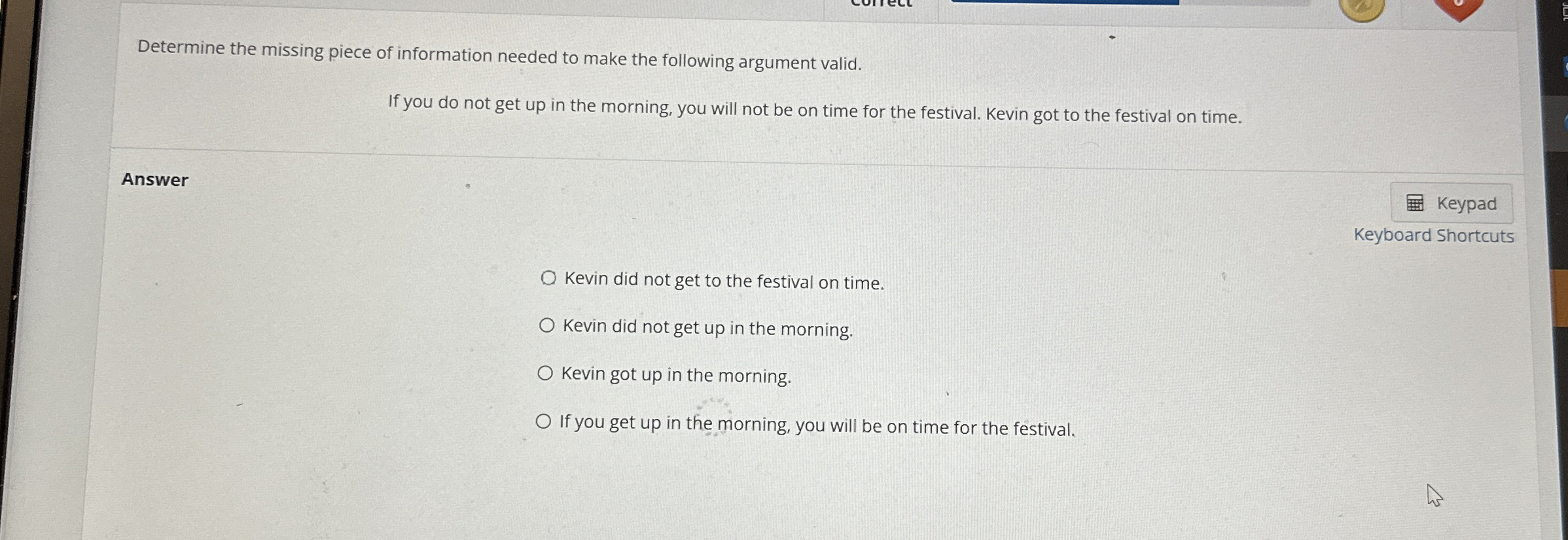 Solved Determine the missing piece of information needed to | Chegg.com
