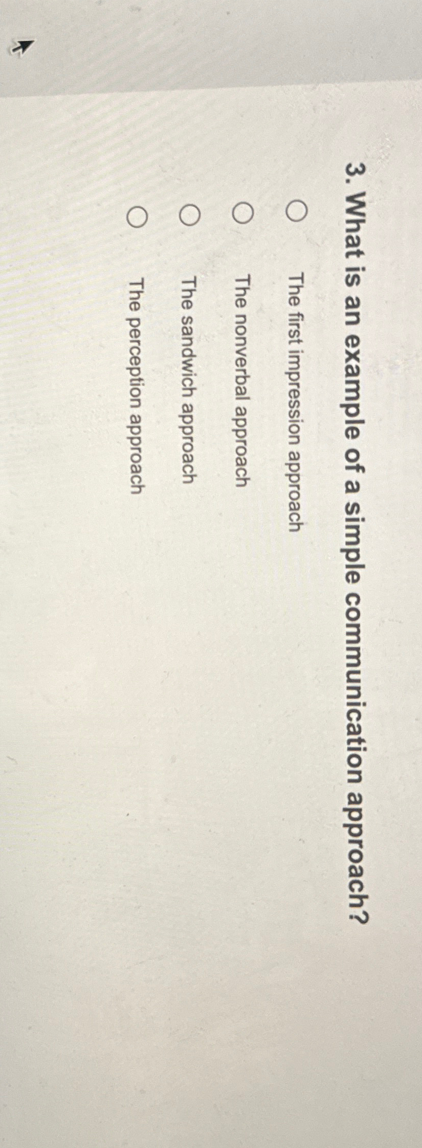 Solved What is an example of a simple communication | Chegg.com