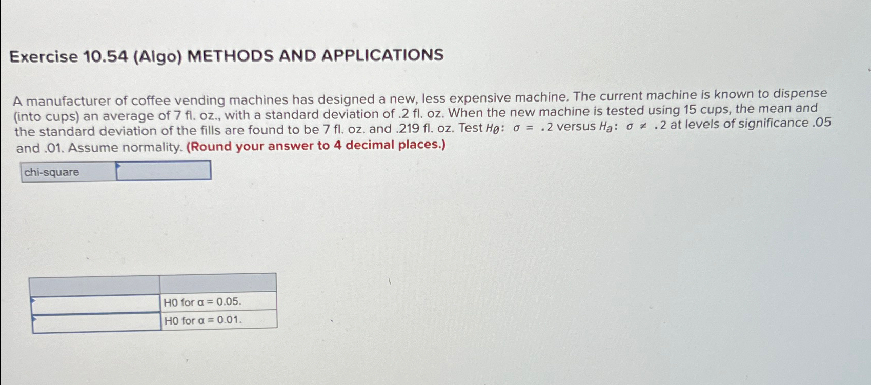 Exercise 10.54 (Algo) ﻿METHODS AND APPLICATIONSA | Chegg.com