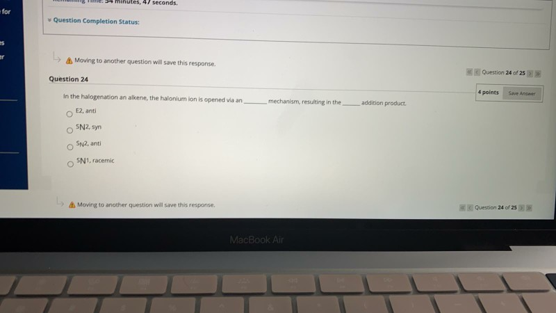 Solved es, 47 seconds. for Question Completion Status: | Chegg.com