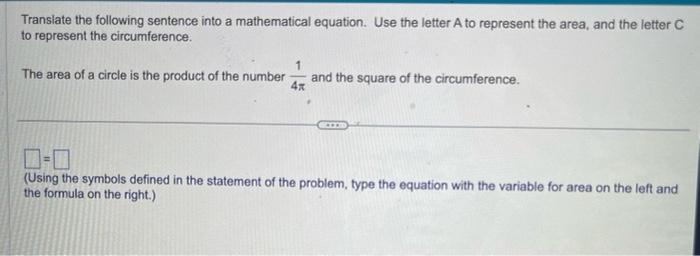 Solved Translate the following sentence into a mathematical | Chegg.com