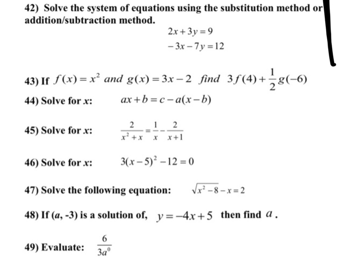 System Of Equations By Addition Method - Tessshebaylo