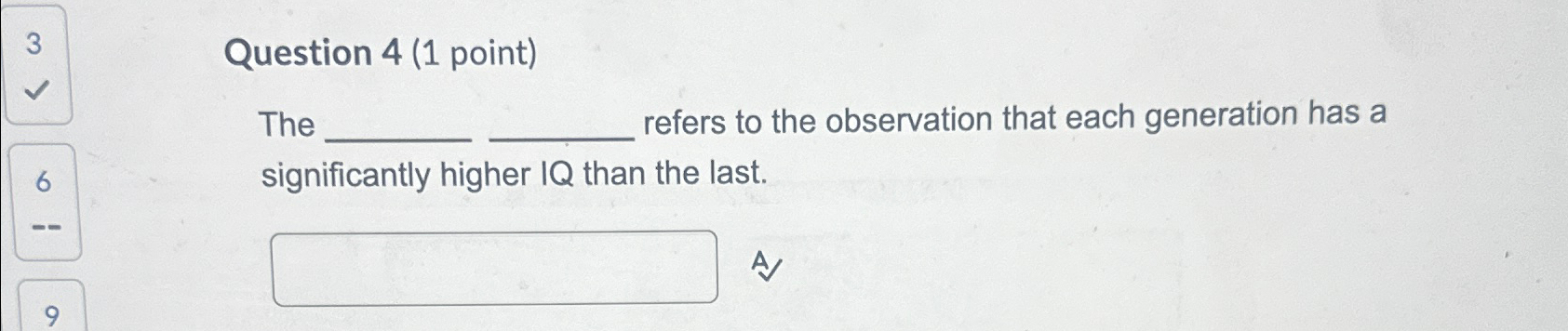 Solved 3, ﻿Question 4 (1 ﻿point)The refers to the | Chegg.com