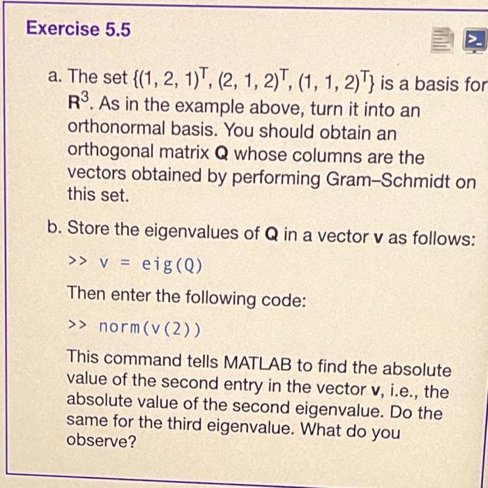 Solved a. The set {(1,2,1)⊤,(2,1,2)⊤,(1,1,2)⊤} is a basis | Chegg.com