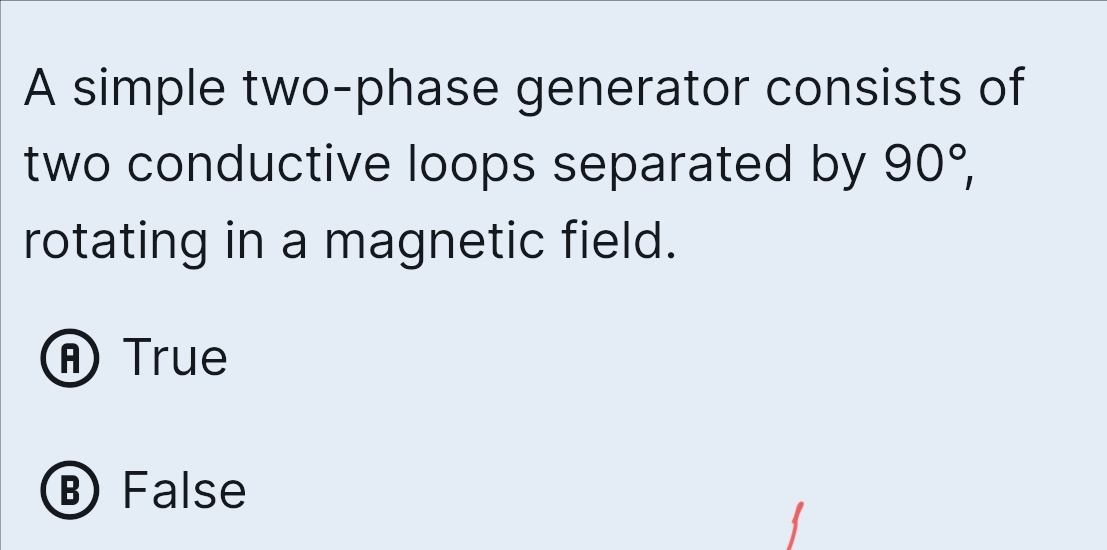 Solved A simple two-phase generator consists of two | Chegg.com