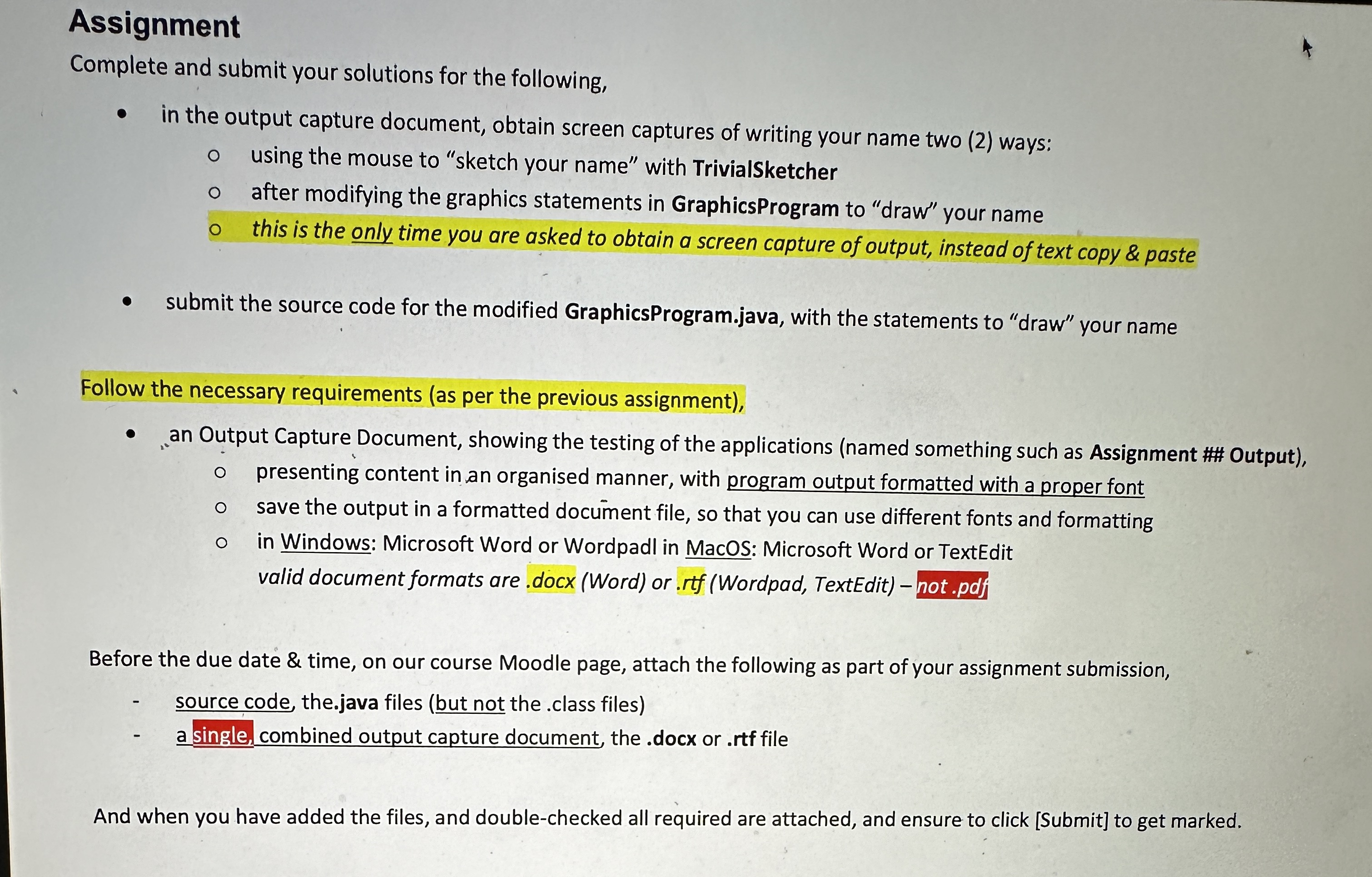 Solved AssignmentComplete and submit your solutions for the | Chegg.com